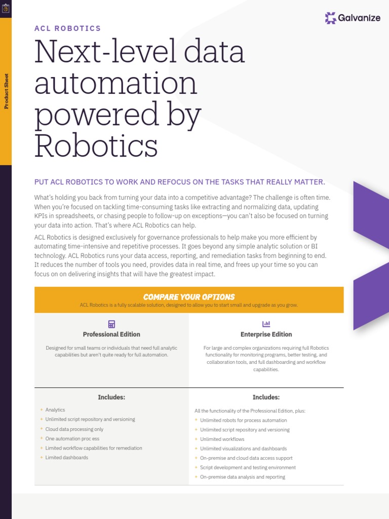 Next-Level Data Automation Powered by Robotics | PDF | Automation ...