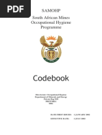 SAMRASS Codebook | PDF | Loader (Equipment) | Risk