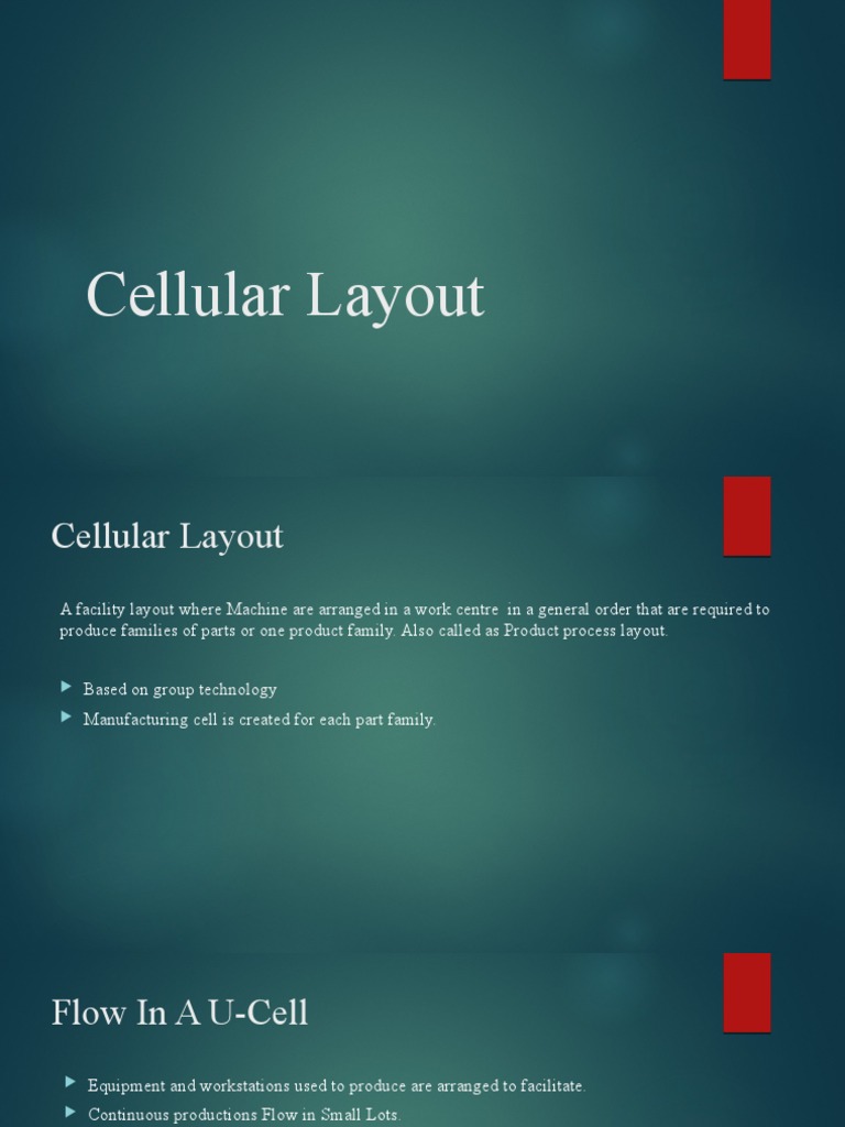 Cellular Layout | PDF | Technology & Engineering