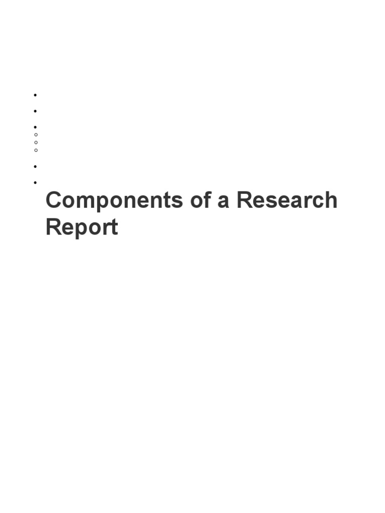 Components of Research | PDF | Epidemiology | Clinical Trial