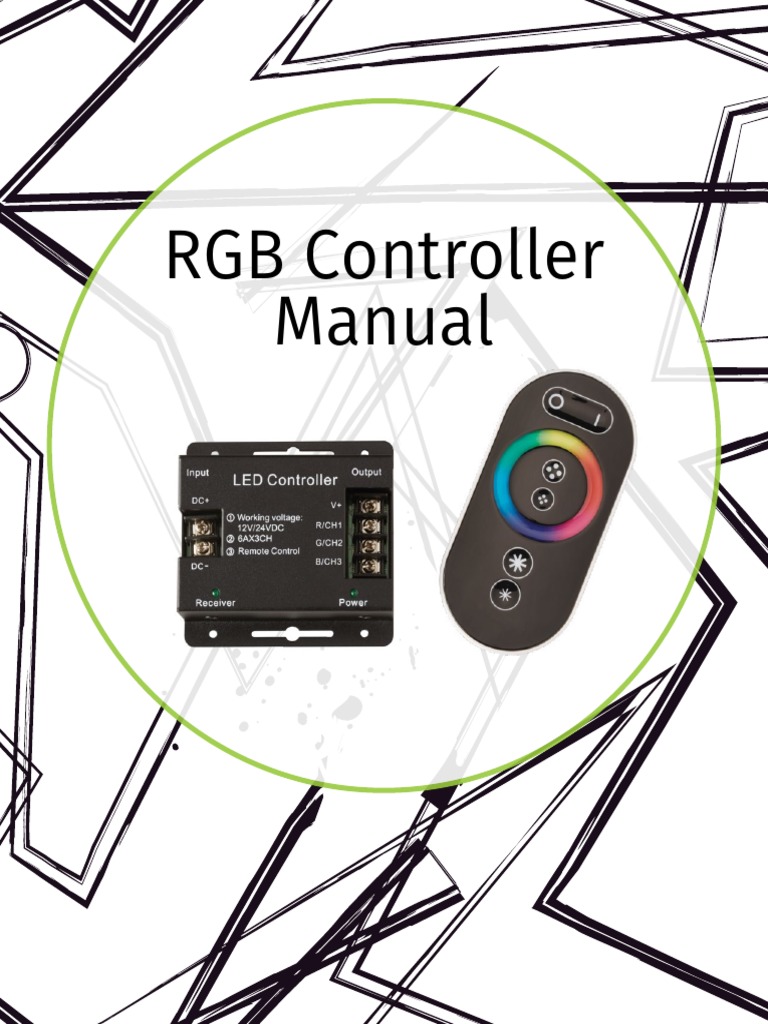 Manual Touch RGB Controller | PDF | Light Emitting Diode | Rgb Color Model