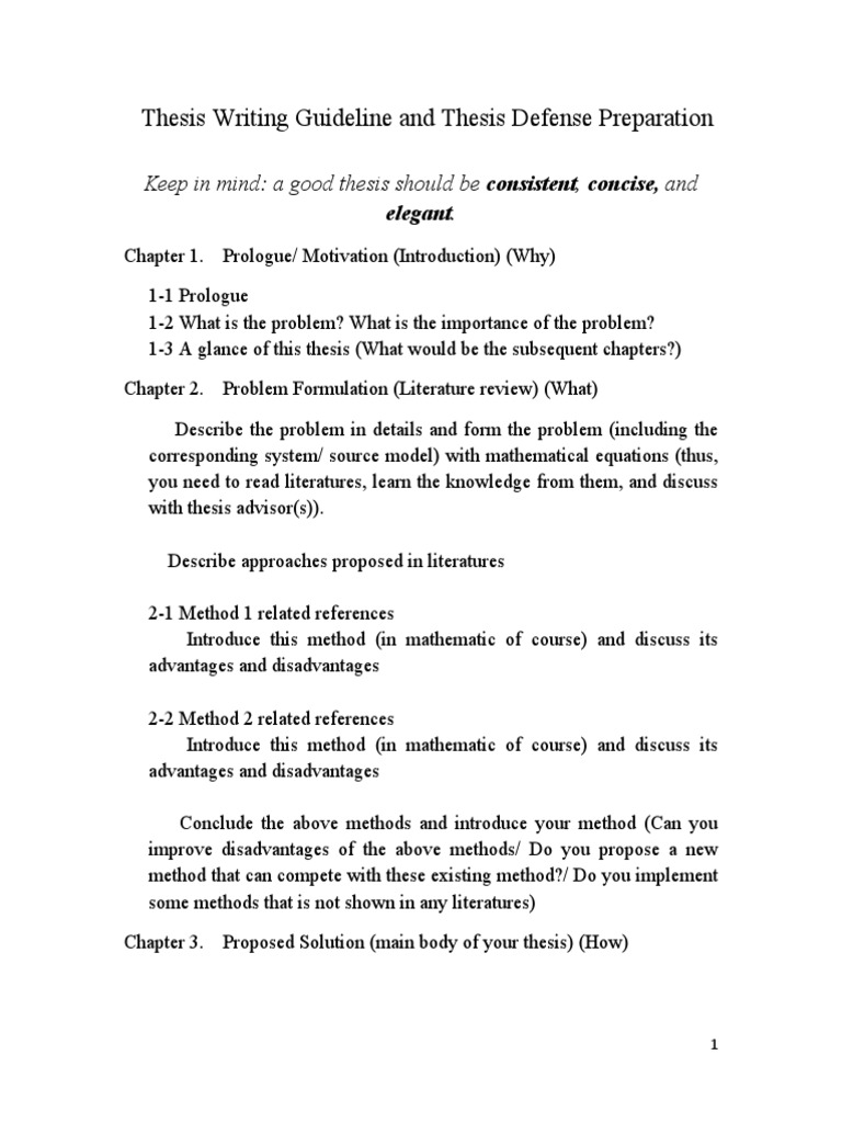 Thesis Writing Guideline | PDF | Thesis | Formal Verification