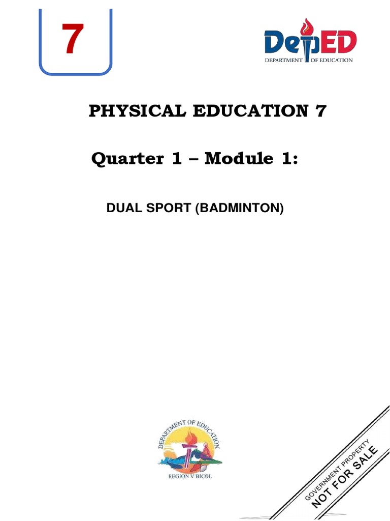 Grade 7 - PE Q1 Module 2 PDF | Download Free PDF | Physical Exercise ...