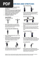 Neck Stretches | PDF | Anatomy | Musculoskeletal System