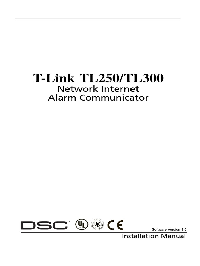 T-Link TL250/TL300: Network Internet Alarm Communicator | PDF | License ...