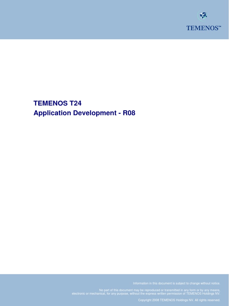 T24 Application Development | PDF | Array Data Type | Subroutine