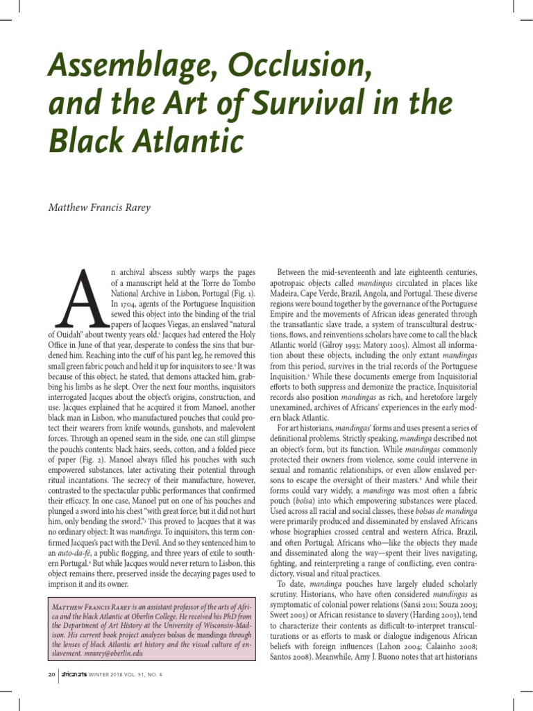 Assemblage, Occlusion PDF | PDF | Amulet | Religion And Belief