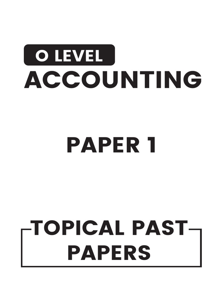 O level Accounting P1 Topical.pdf