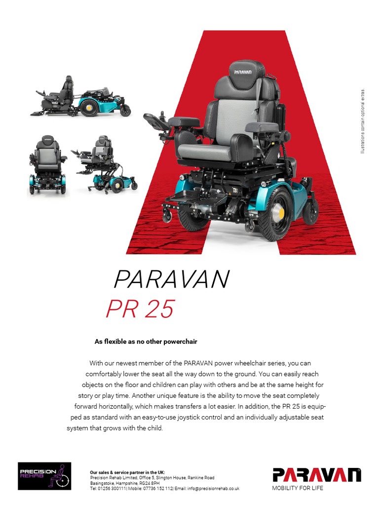Paravan: As Flexible As No Other Powerchair | PDF | Wheelchair | Vehicles