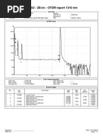 OTDR Report | PDF | Optical Fiber | Atomic