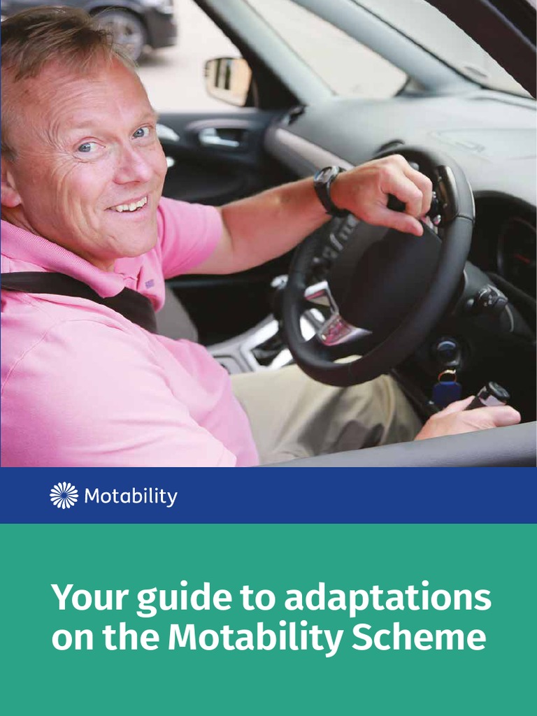 Guide To Adaptations On The Motability Scheme 2020 PDF | PDF ...