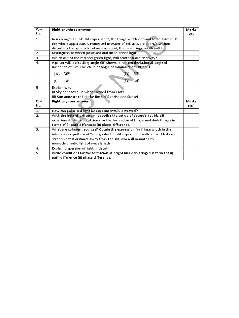 Apt Nios: Right Any Three Answer Marks | PDF