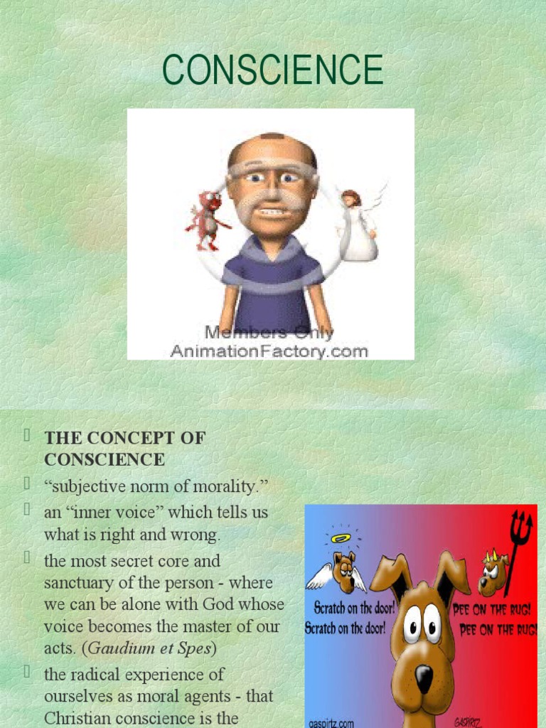 RE2 Topic 6a Conscience Types | PDF | Conscience | Reason