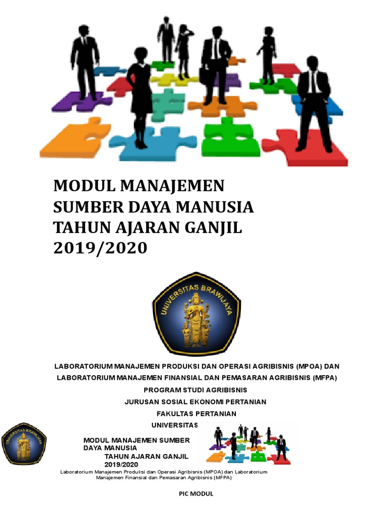 1-5.modul MSDM 2019 PDF | PDF