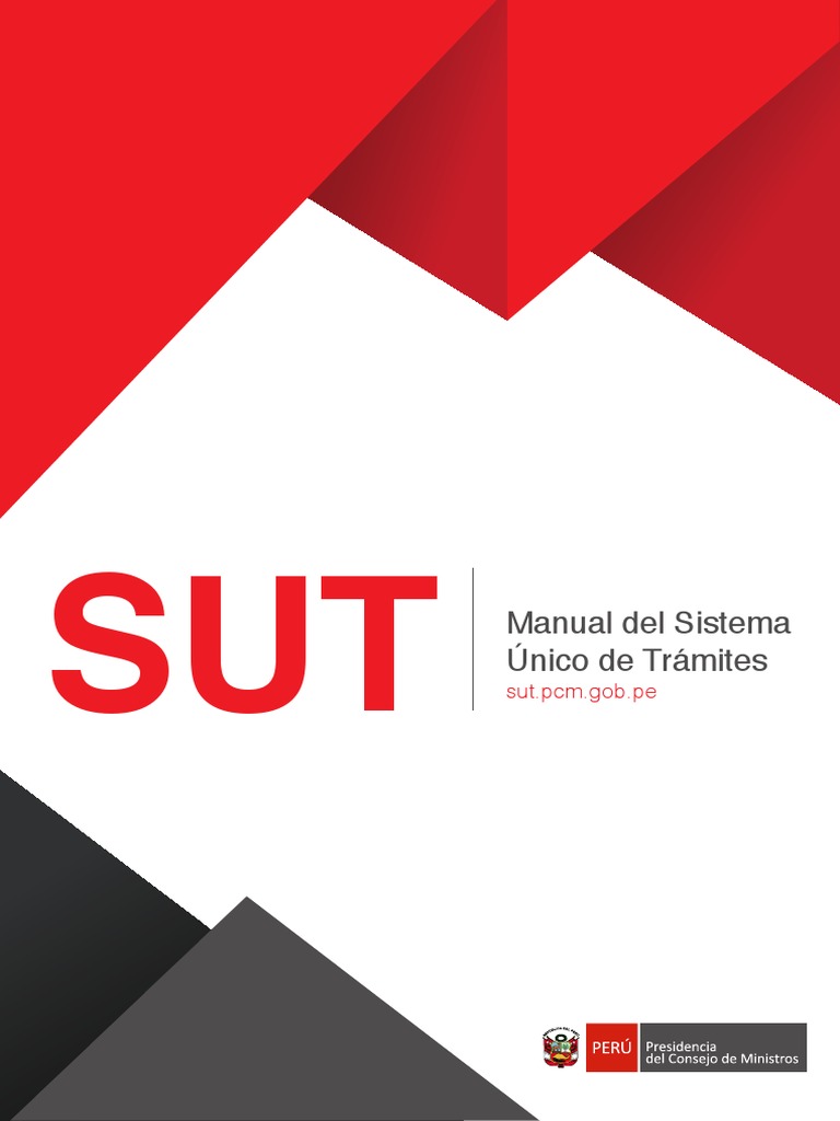 Manual SUT Actualizado - 2020 | PDF | Administración Pública | Contraseña