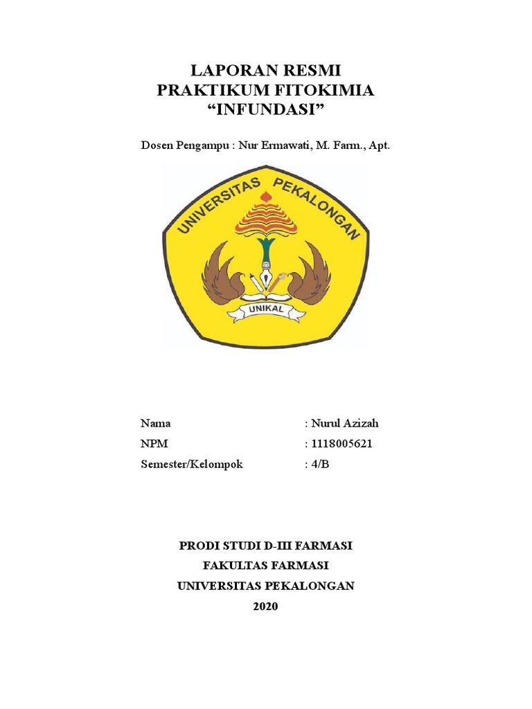 Infundasi Resmi | PDF | Kesehatan Holistik | Sains & Matematika