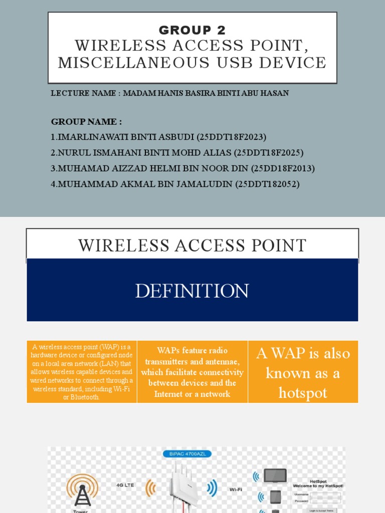 Understanding Wireless Access Points | PDF | Wireless Access Point | Wi Fi