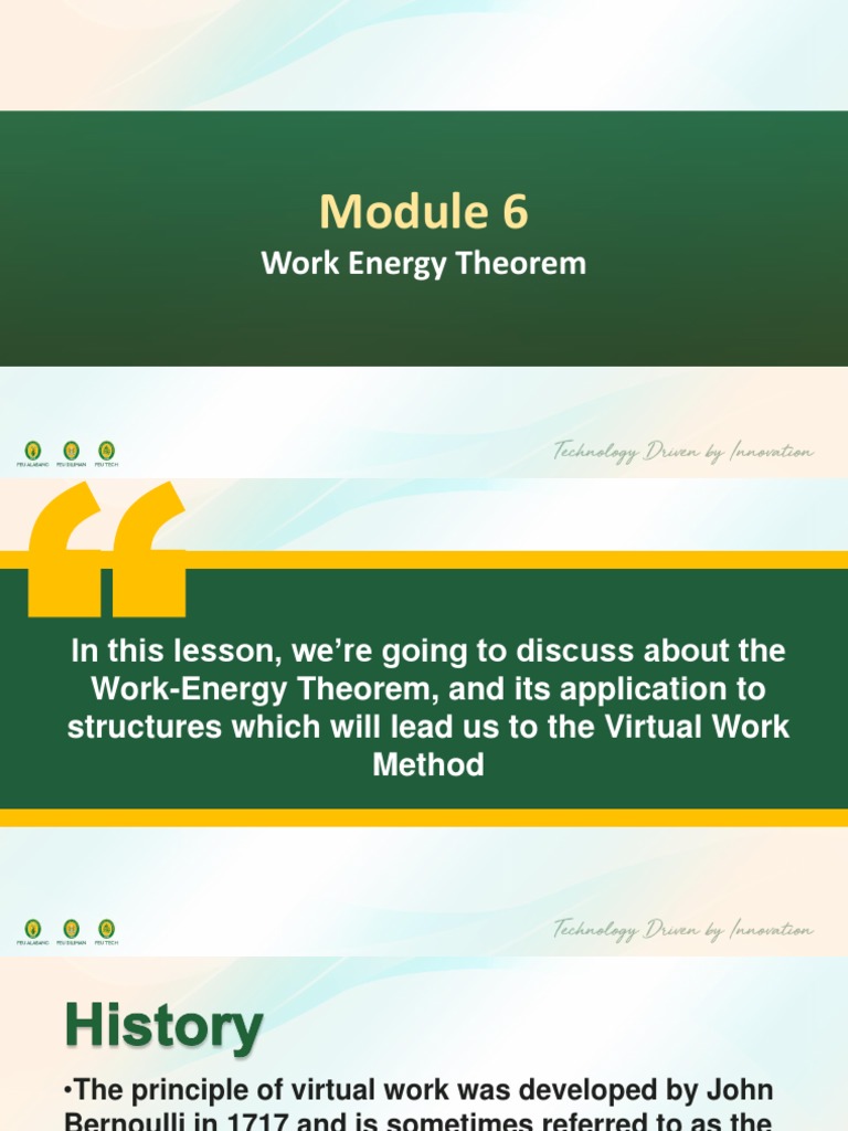 MTPPT6 - Virtual Work Method PDF | PDF | Beam (Structure) | Bending