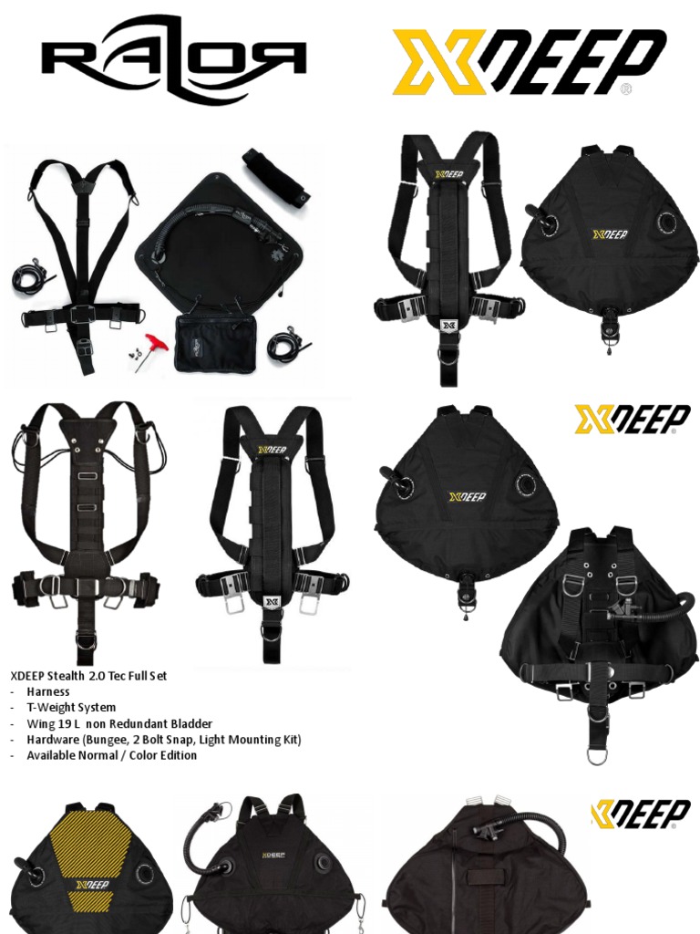 Razor X Xdeep | PDF | Underwater Diving | Sports Equipment