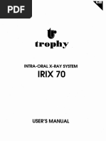 Gendex GX-770 Dental X-Ray - User Manual | PDF