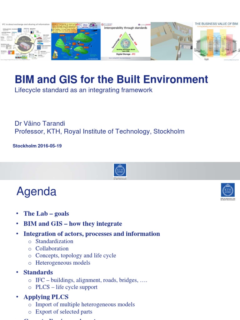BIM and GIS For The Built Environment: Lifecycle Standard As An Integrating Framework | PDF ...