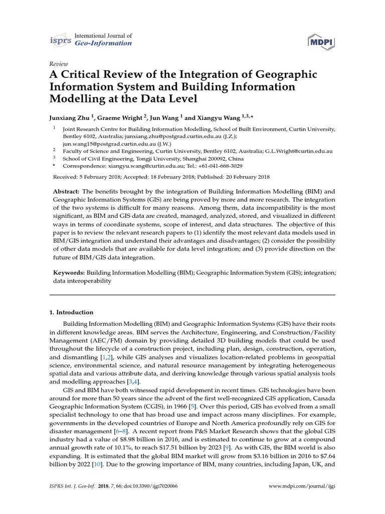 10 A Critical Review of The Integration of Geographic | PDF ...