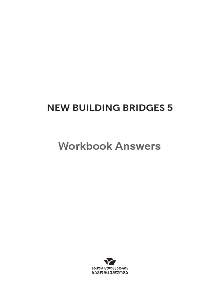Workbook Answers: New Building Bridges 5 | PDF | Neverland | Peter Pan
