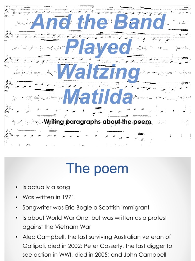 11 and The Band Played Waltzing Matilda | PDF | Violence