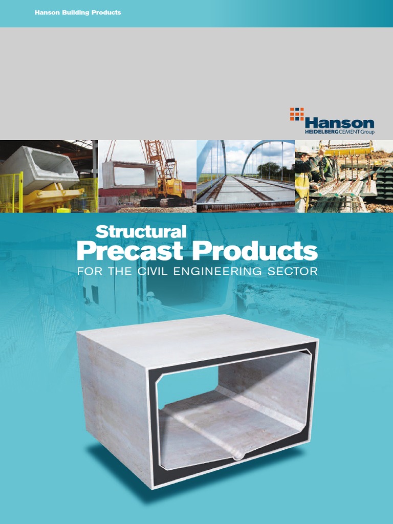 Hanson Structural Precast Products PDF | PDF | Precast Concrete ...