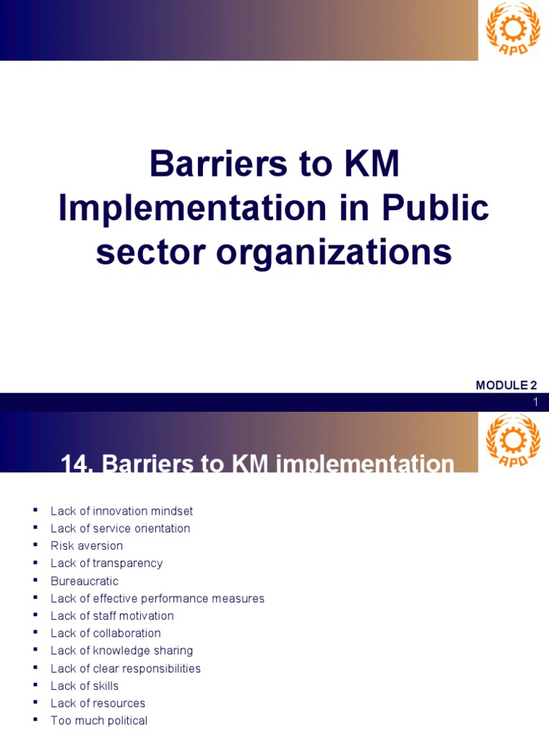 Barriers To Knowledge Sharing | PDF | Mindset | Motivation