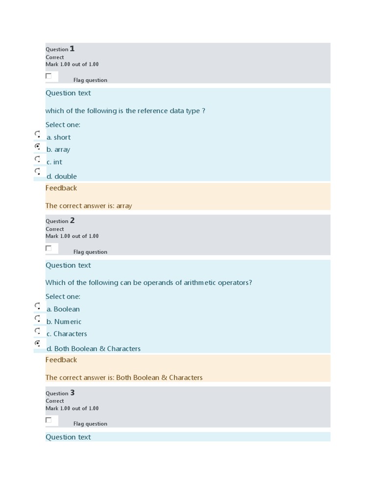 Mock Exam 3 Download Free Pdf Method Computer Programming Java Programming Language