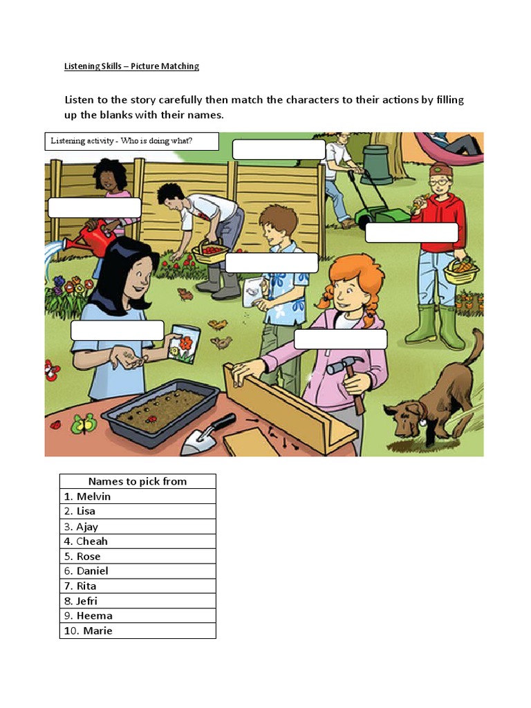 Kids' Listening & Reading Fun | PDF | Owl | Fox