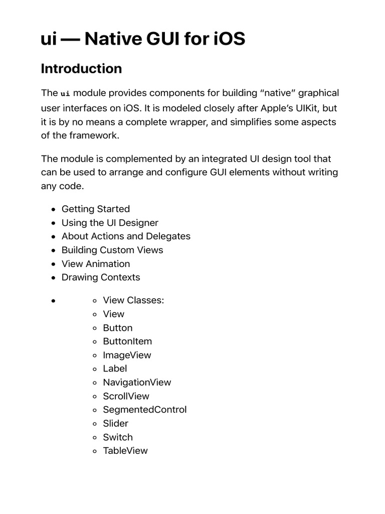 A Comprehensive Guide to Building User Interfaces with Native iOS ...