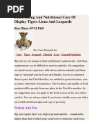 Chester Zoo Organizational Structure 2013 | PDF | Wellness
