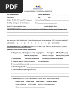 CASII Worksheet | PDF | Psychological Resilience | Risk
