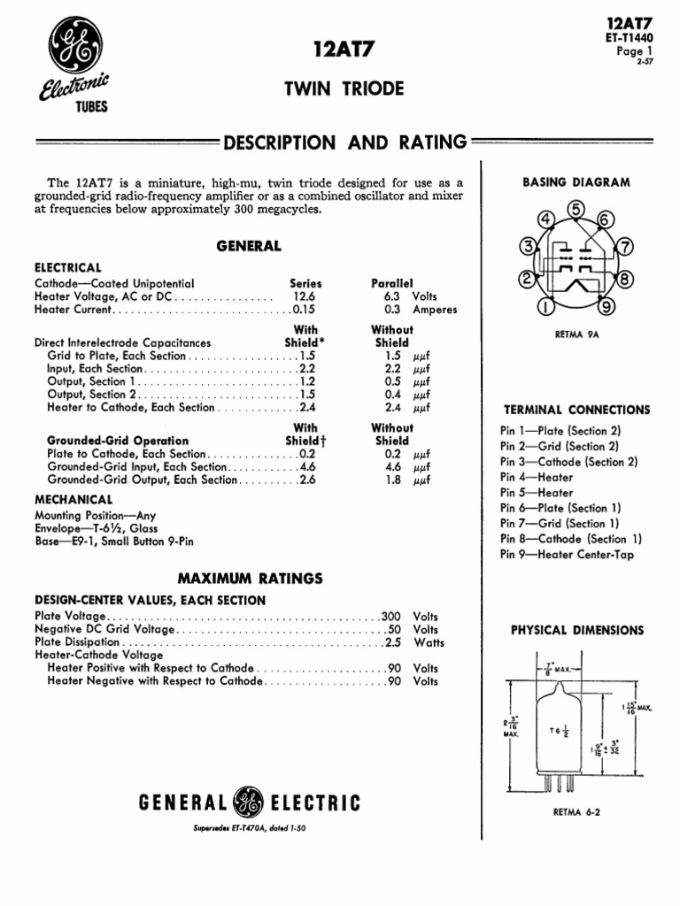 12at7 PDF | PDF