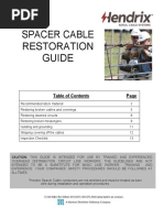 HendrixACS - 3. Installation Guide | PDF | Insulator (Electricity) | Wire
