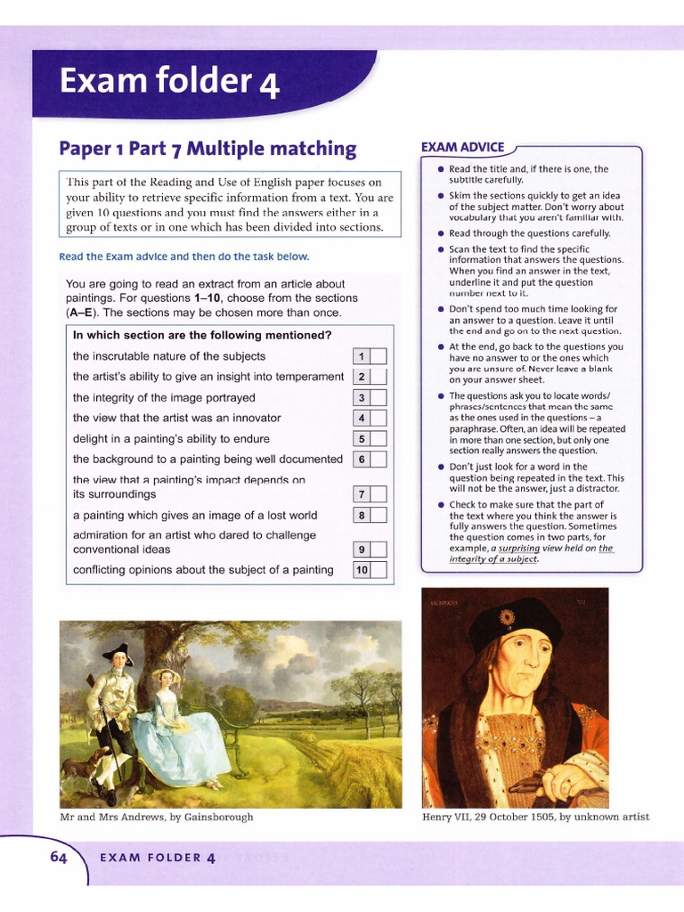 Exam Folder 4-Proficiency-SB-Book | PDF