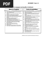 Kindergarten Rubric For Emergent Reading and Writing | PDF | Letter ...