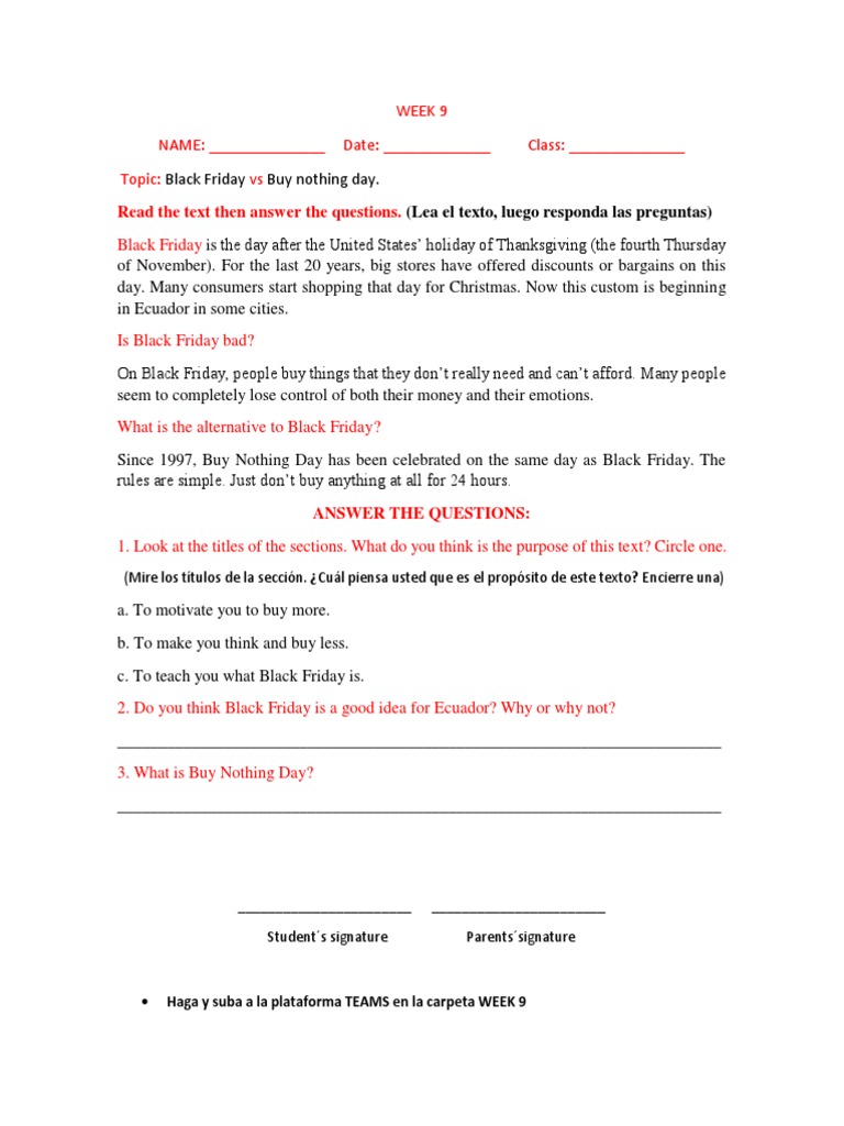 Black Friday vs Buy Nothing Day Analysis | PDF | Social Science | Law