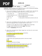 Evs Worksheet Class I Lesson 4 Clothes Pdf Clothing Nature