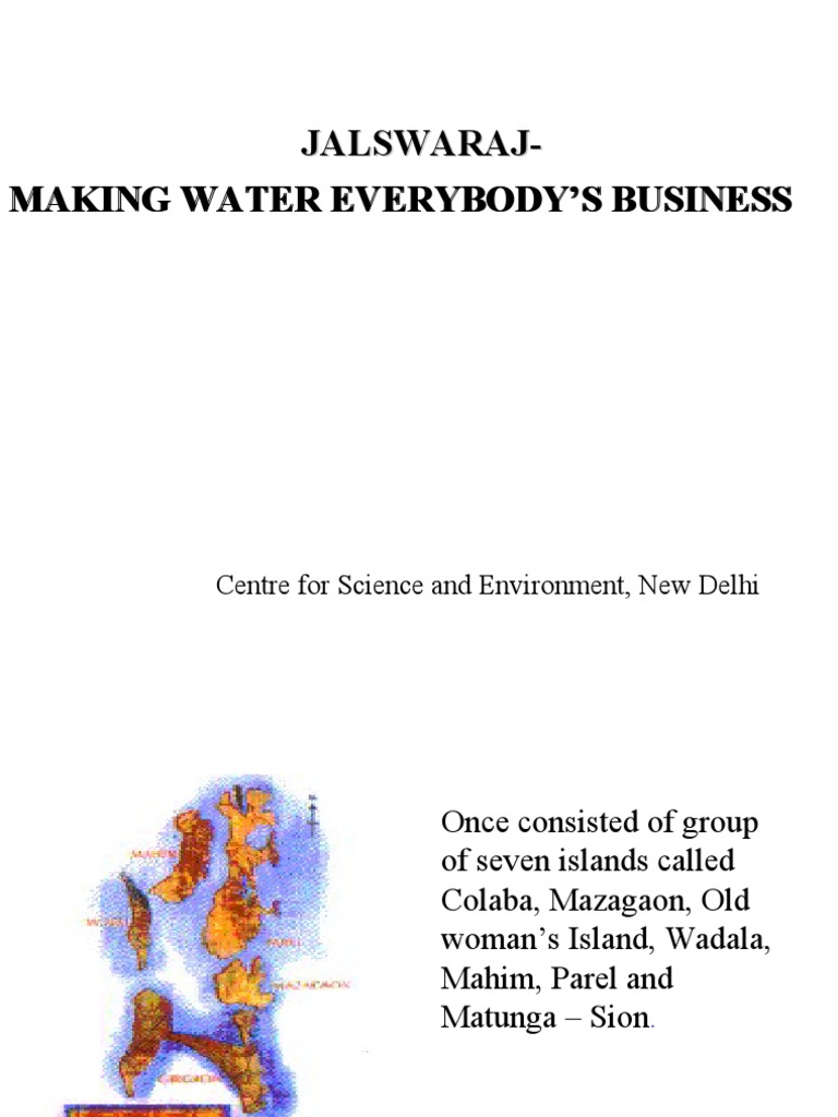 Jalswaraj-: Making Water Everybody'S Business Making Water Everybody'S ...