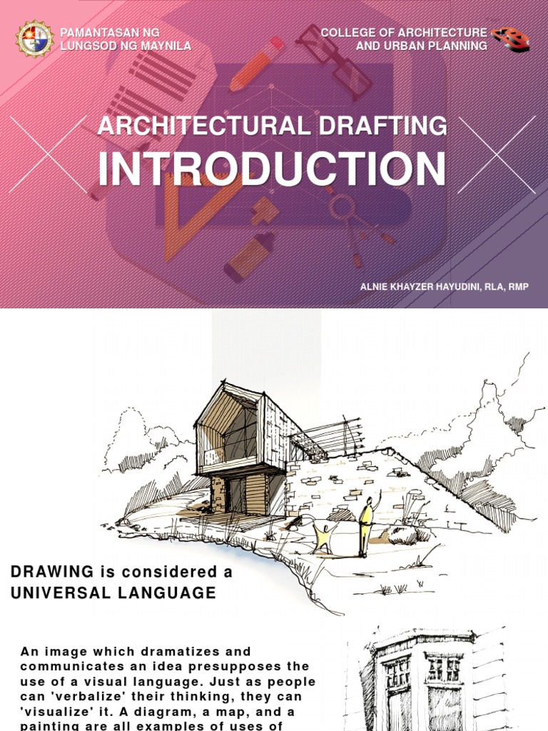 Introduction to Architectural Drafting | PDF | Technical Drawing | Drawing