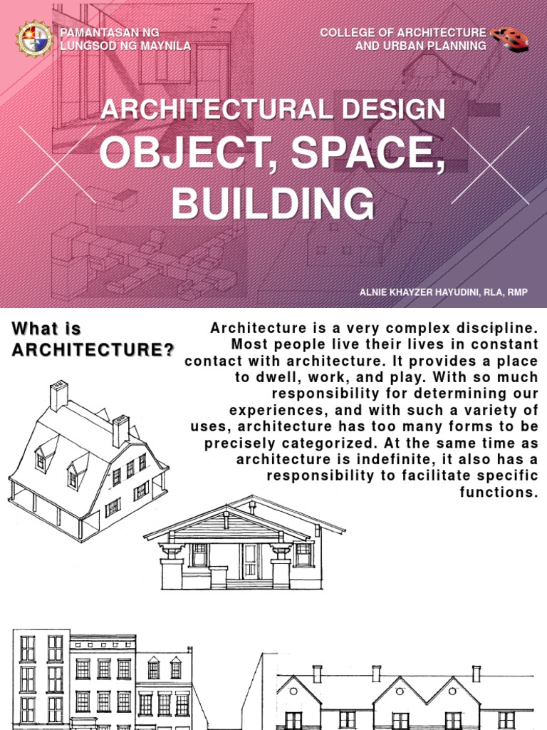 Introduction to Architectural Design | PDF | Design | Architect