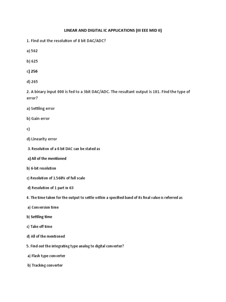 Bits LDICA QPAPER III EEE | PDF