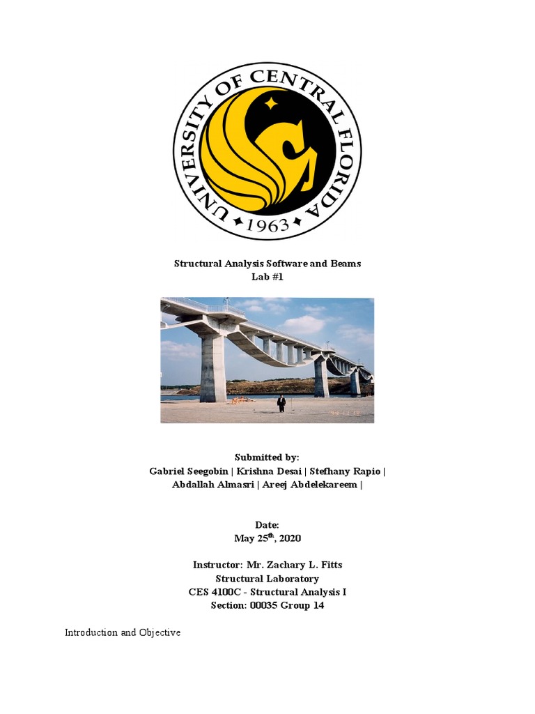 Structural Lab 1 | PDF | Structural Analysis | Beam (Structure)