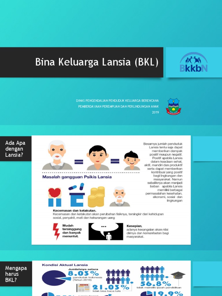MATERI Bina Keluarga Lansia (BKL) | PDF