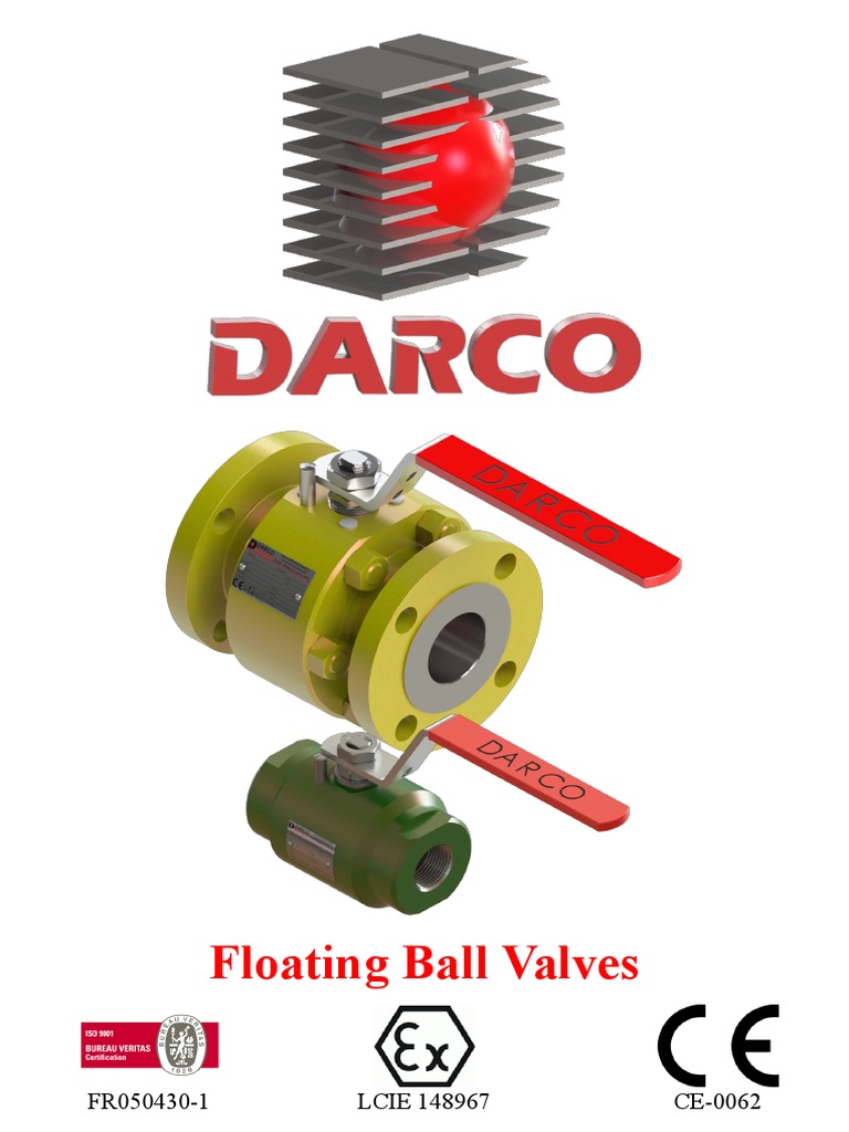 Catalogue DARCO Flottant EN | PDF | Pipe (Fluid Conveyance) | Valve