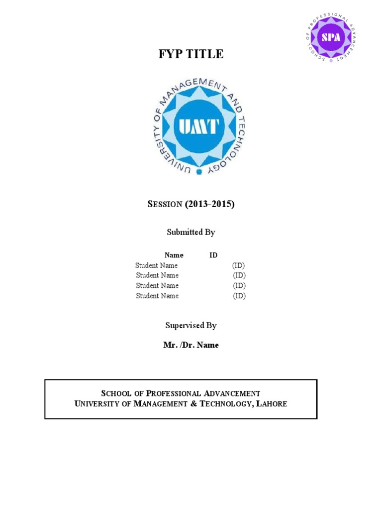 FYP Documentation Template Game Development | PDF | Use Case | World ...