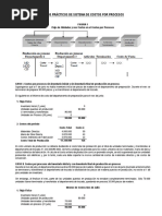 Ejercicio Resuelto de Un Costo Por Proceso | PDF | Industrias | Producción y fabricación